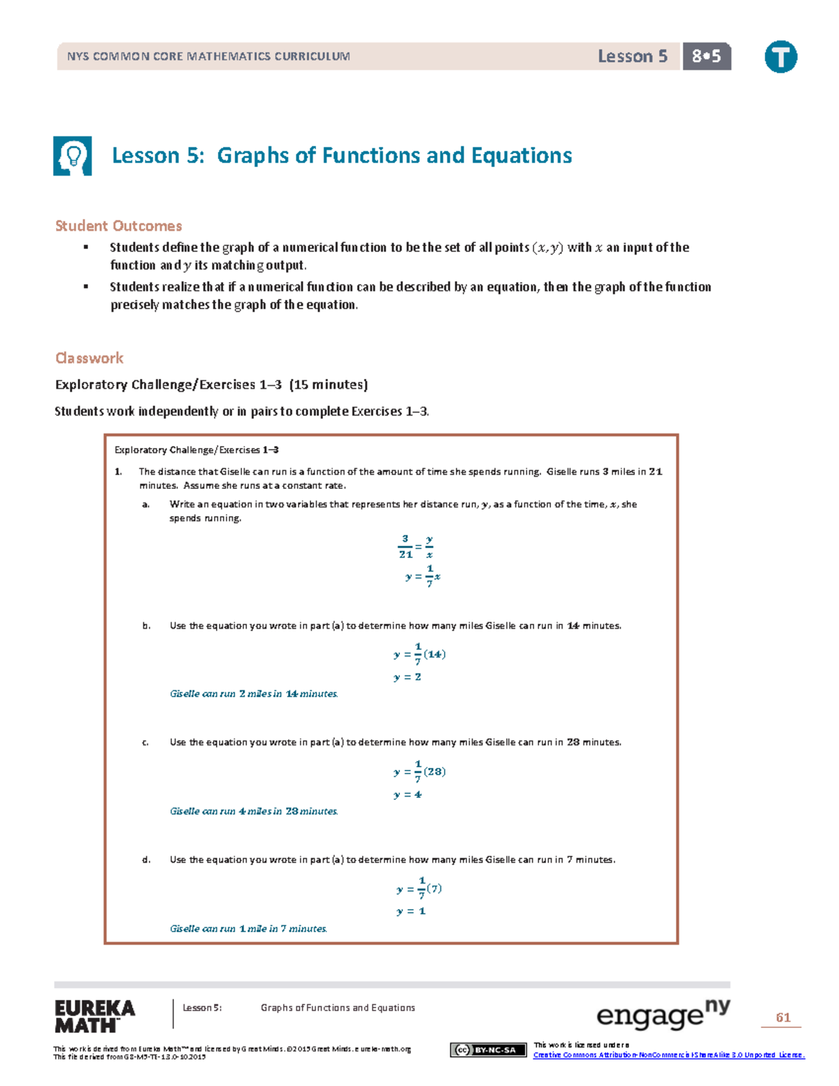Math g8 m5 topic a lesson 5 teacher - Lesson 5: Graphs of Functions and ...