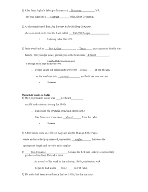 Lecture 19 Part 4 Notes - Patrick Brink - Film footage: (original ...