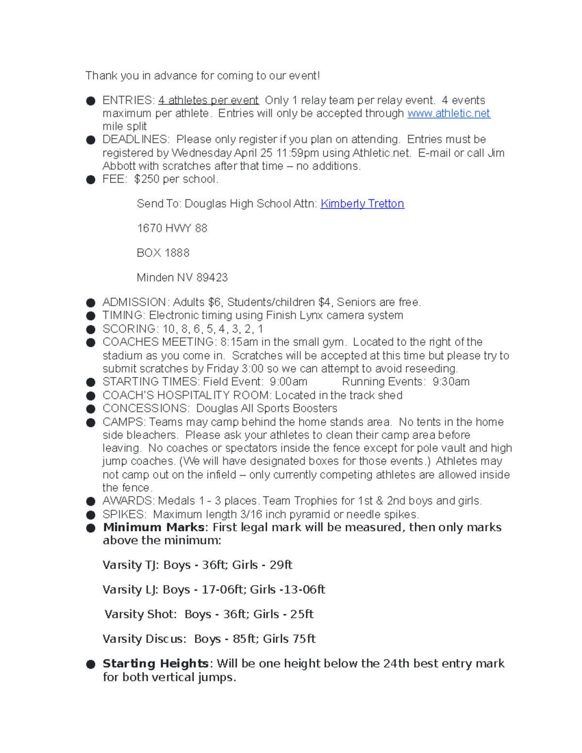 Big George - Helpful with go notes - Thank you in advance for coming to ...