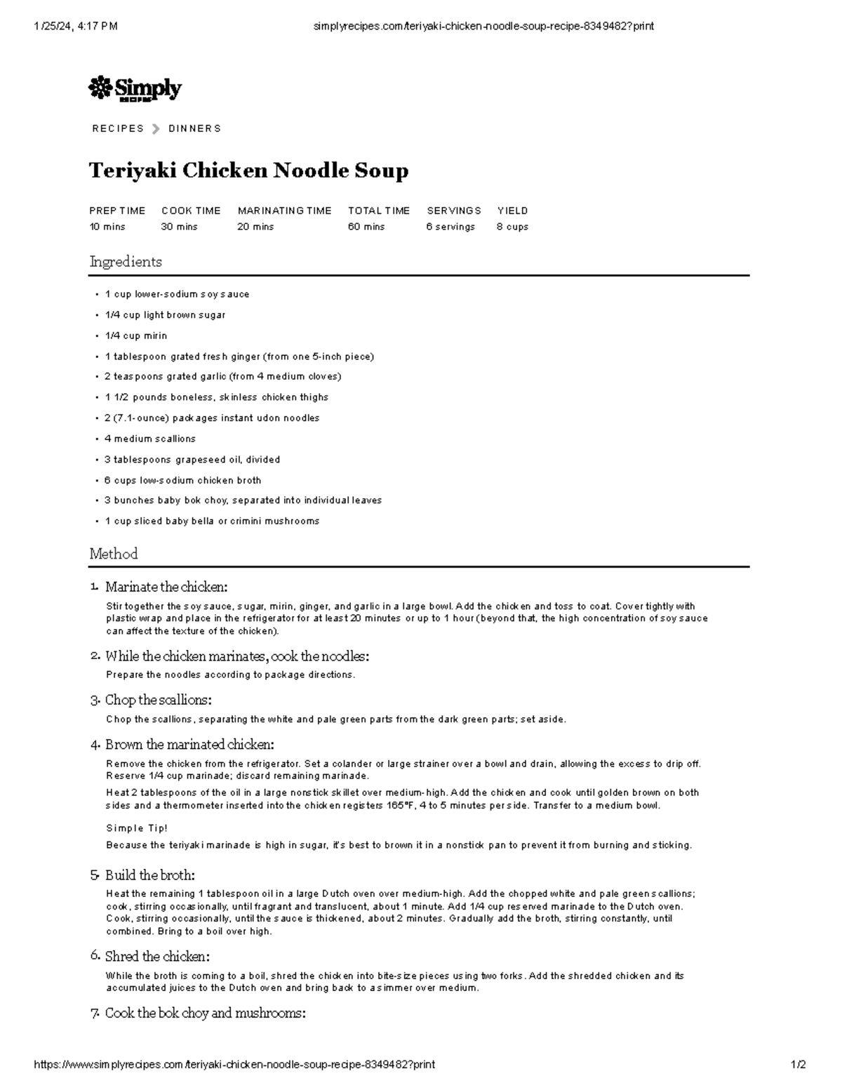Recipe For the food processing - 1/25/24, 4:17 PM - Studocu