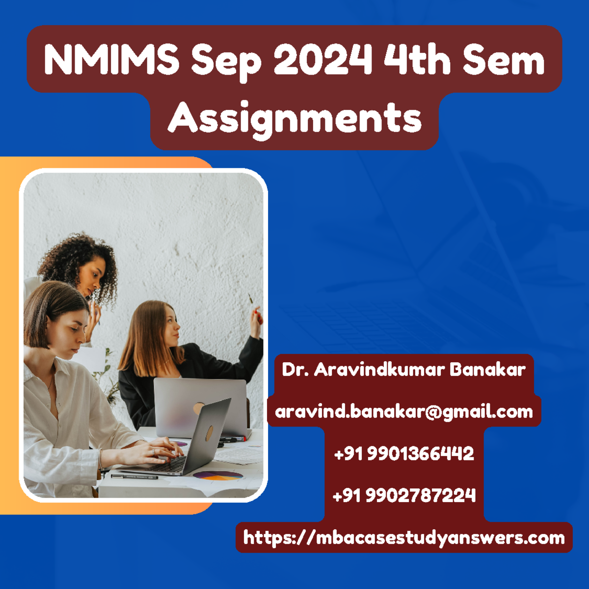 NMIMS SEP 2024 4th Sem Assignments by Dr. Aravind Banakar - 9901366442 ...