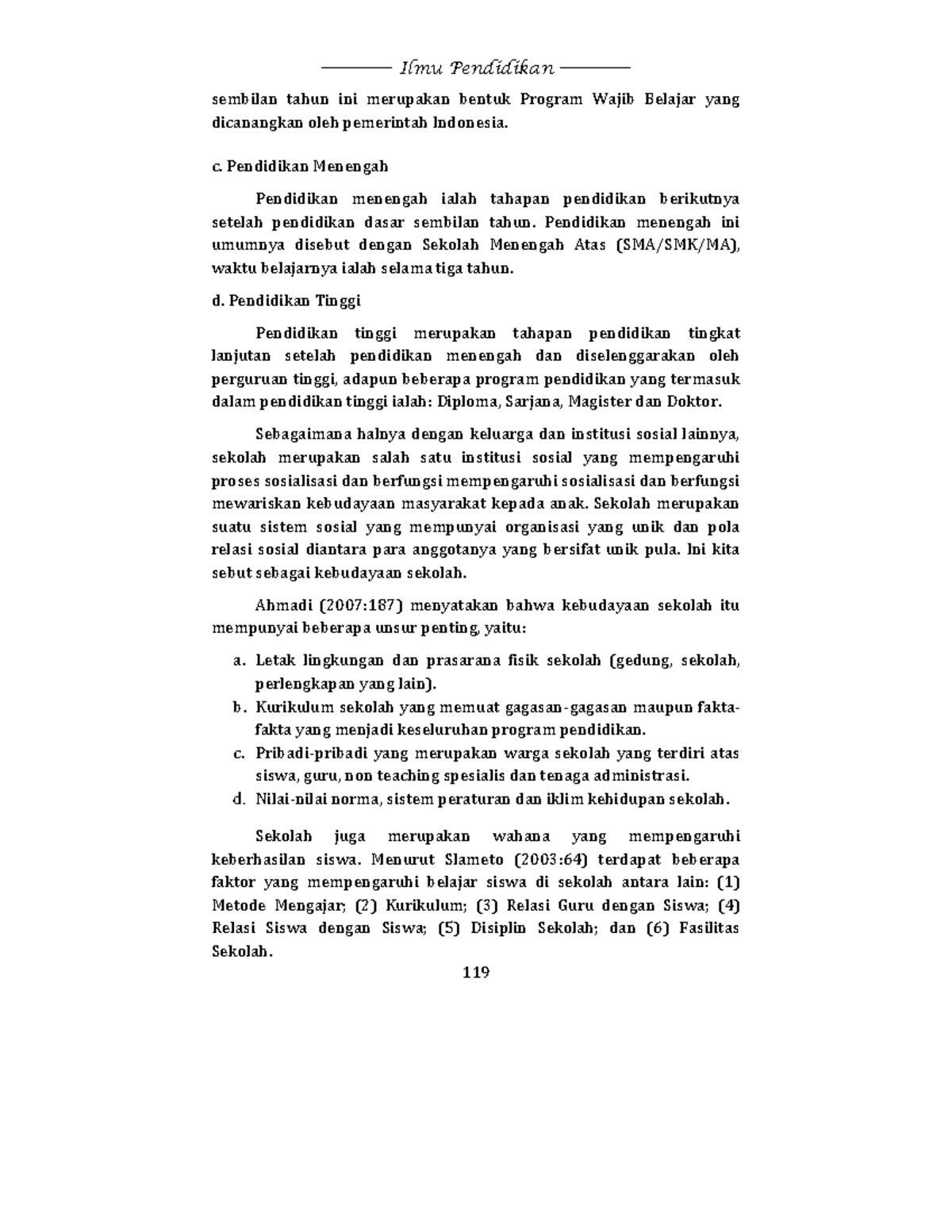 Ilmu Pendidikan -44 - Notes - _____________ Ilmu Pendidikan ...