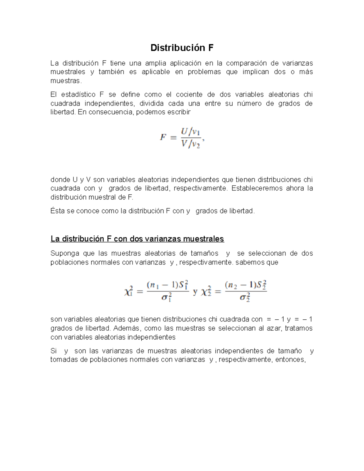 Distribución f y ejemplo de variables conjuntas - Distribución F La ...