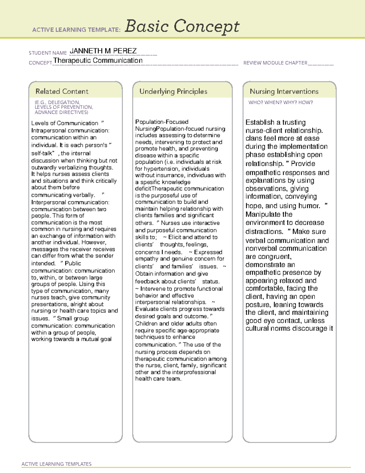 Template 3 - ACTIVE LEARNING TEMPLATES Basic Concept STUDENT NAME - Studocu