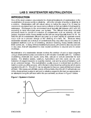 LAB 4- Jar Test- W2022 - Lab Report - LAB 5: JAR TESTING Introduction ...