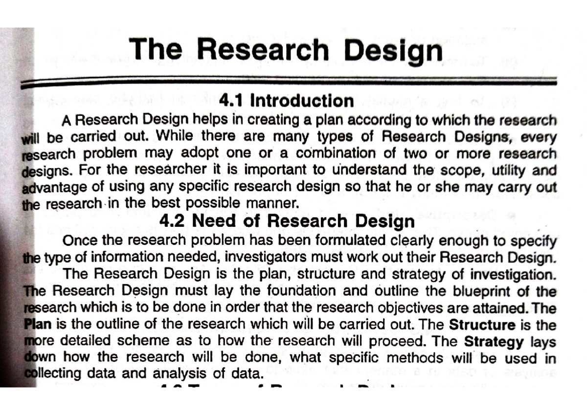 Unit 1 Research Design - Mechanical engineering - Studocu
