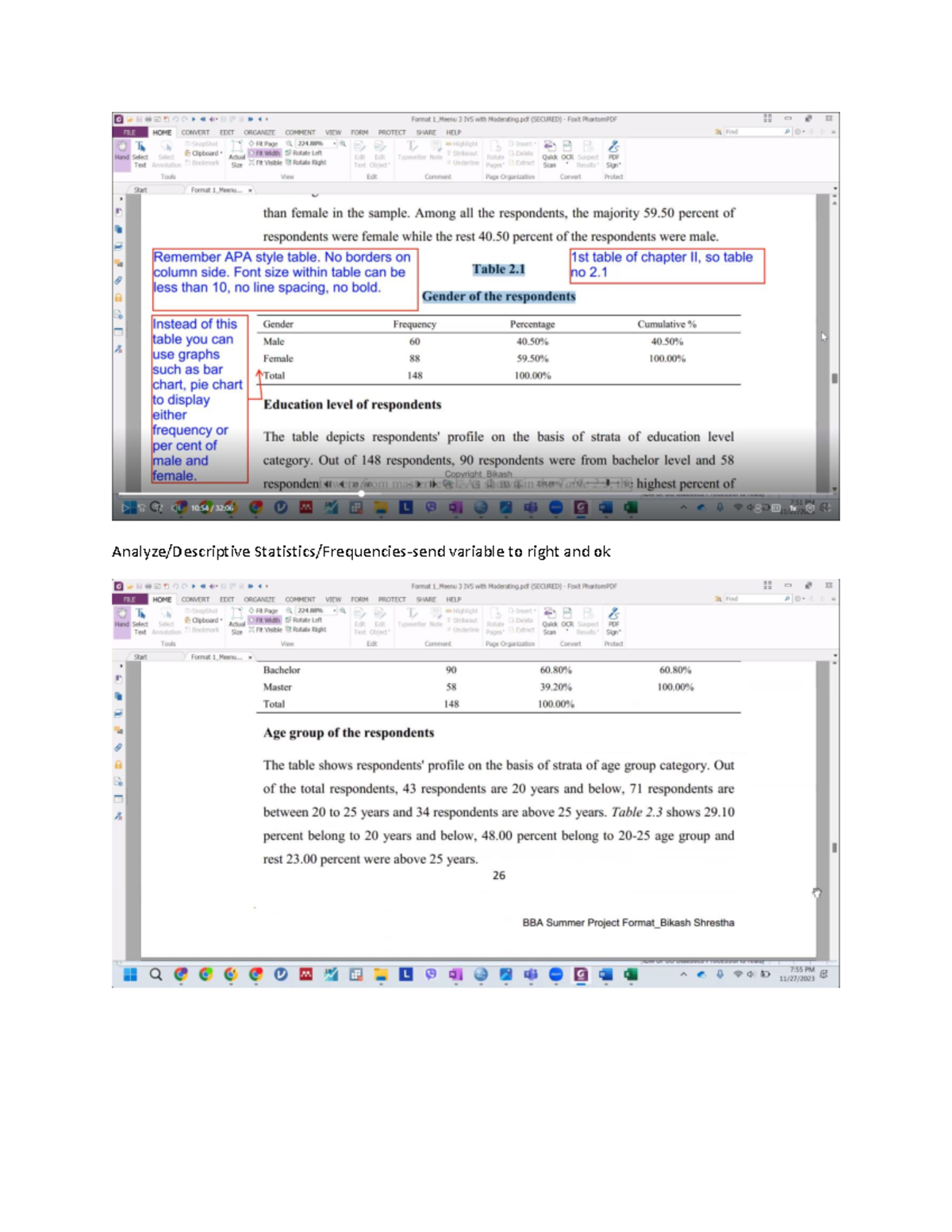 Spss user guide-Sunil - Spss user guide - Analyze/Descriptive ...