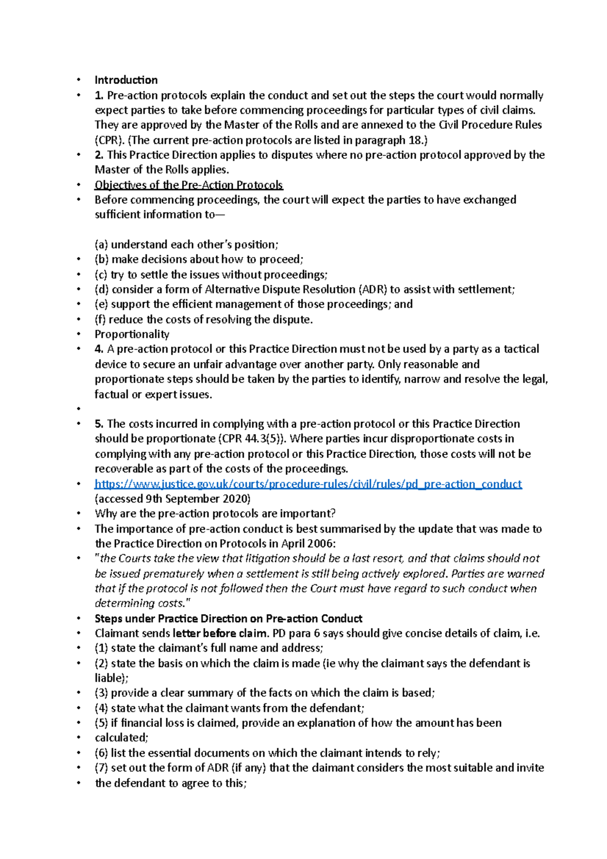 Lecture 6 - Pre-action protocols - Introduction 1. Pre-action protocols ...