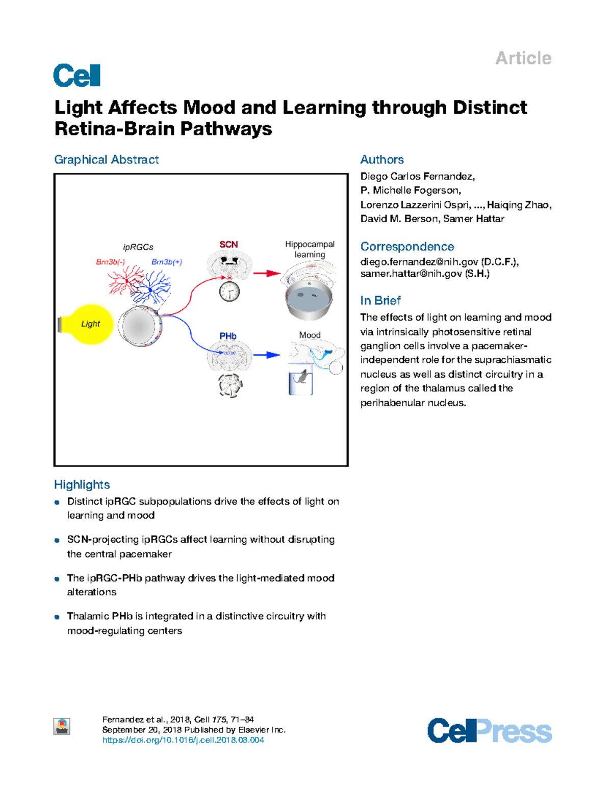 Light Affects Mood and Learning - Ingegneria Fisica - PoliMi - Studocu