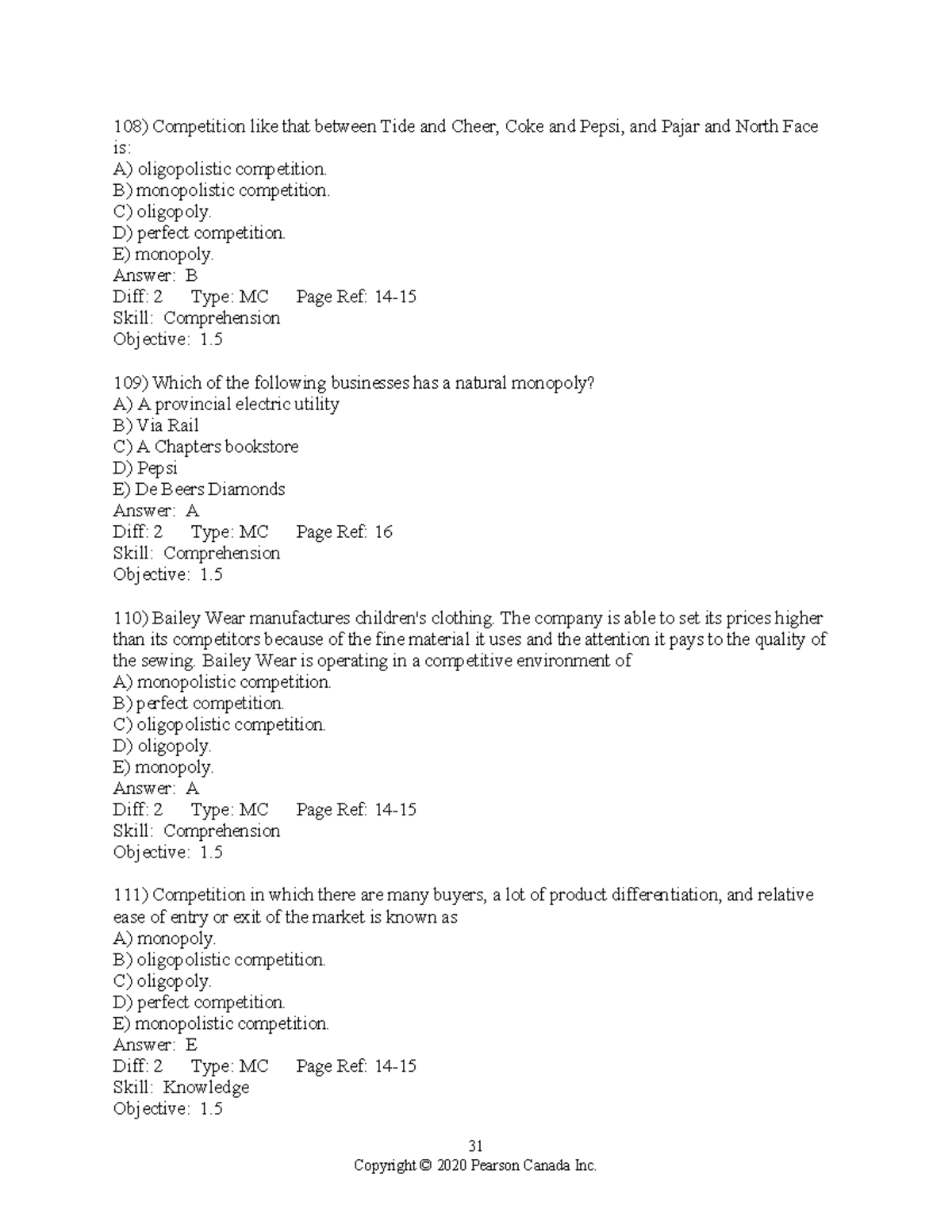 4 - Introduction to business and ict practice quiz with answer. - 31 ...