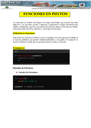 Control de Flujo - jshduwhduwhduwhd - CONTROL DE FLUJO En Python, el ...