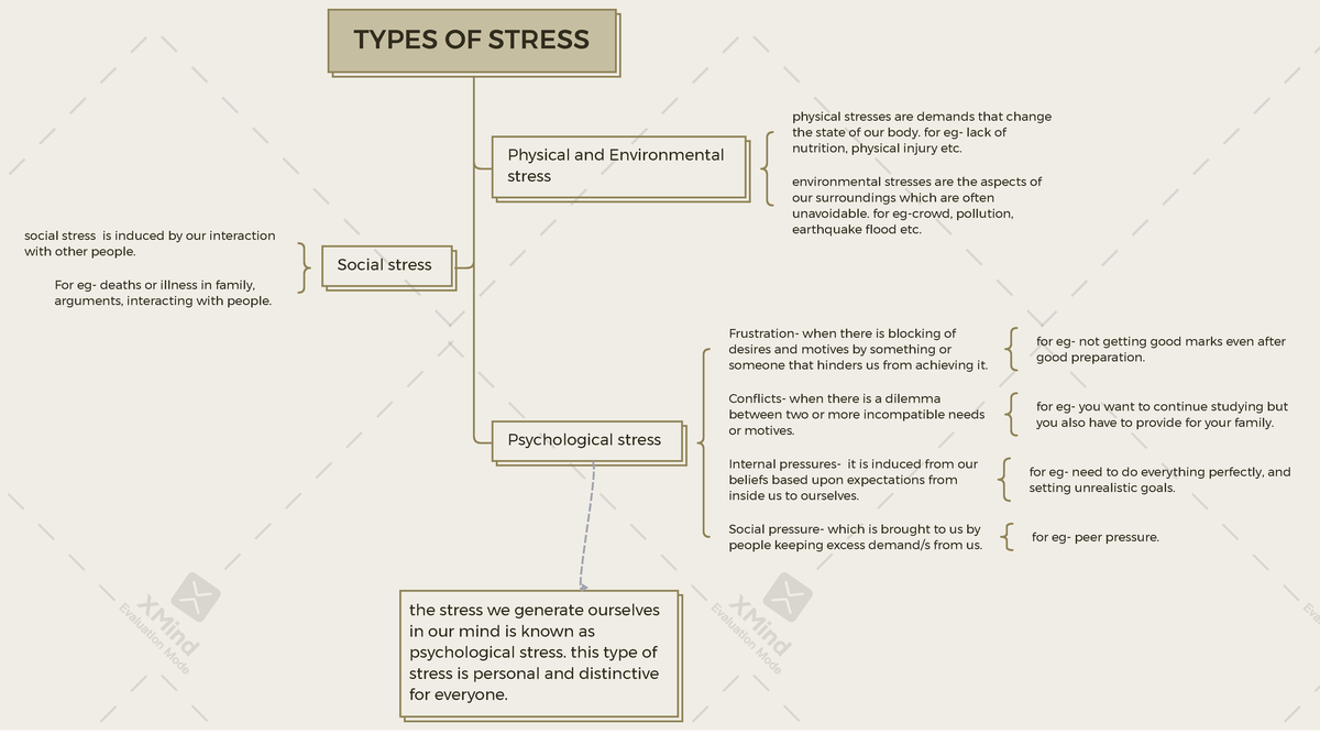 Types OF Stress - TYPES OF STRESS Physical and Environmental stress ...