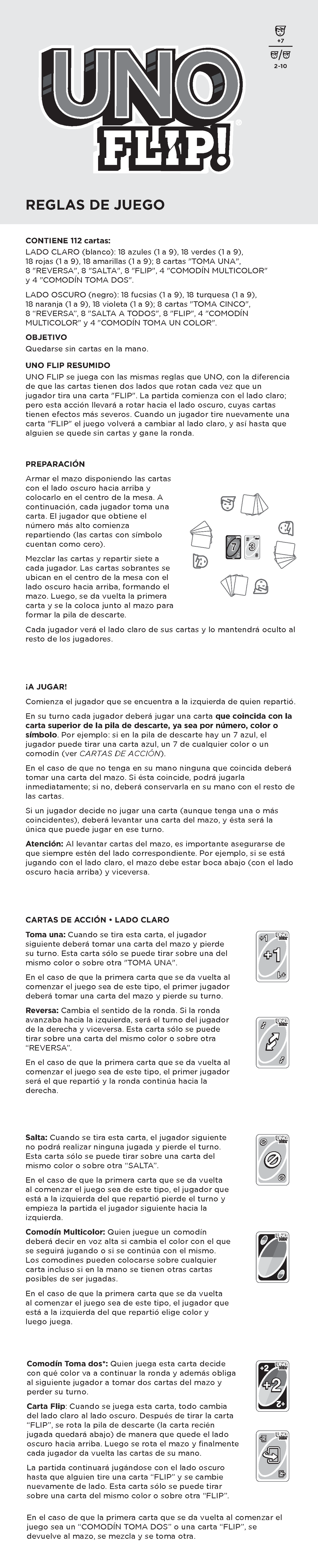 Uno Flip Reglas Como Jugar El Juego De Manera Adecuada 2 CONTIENE