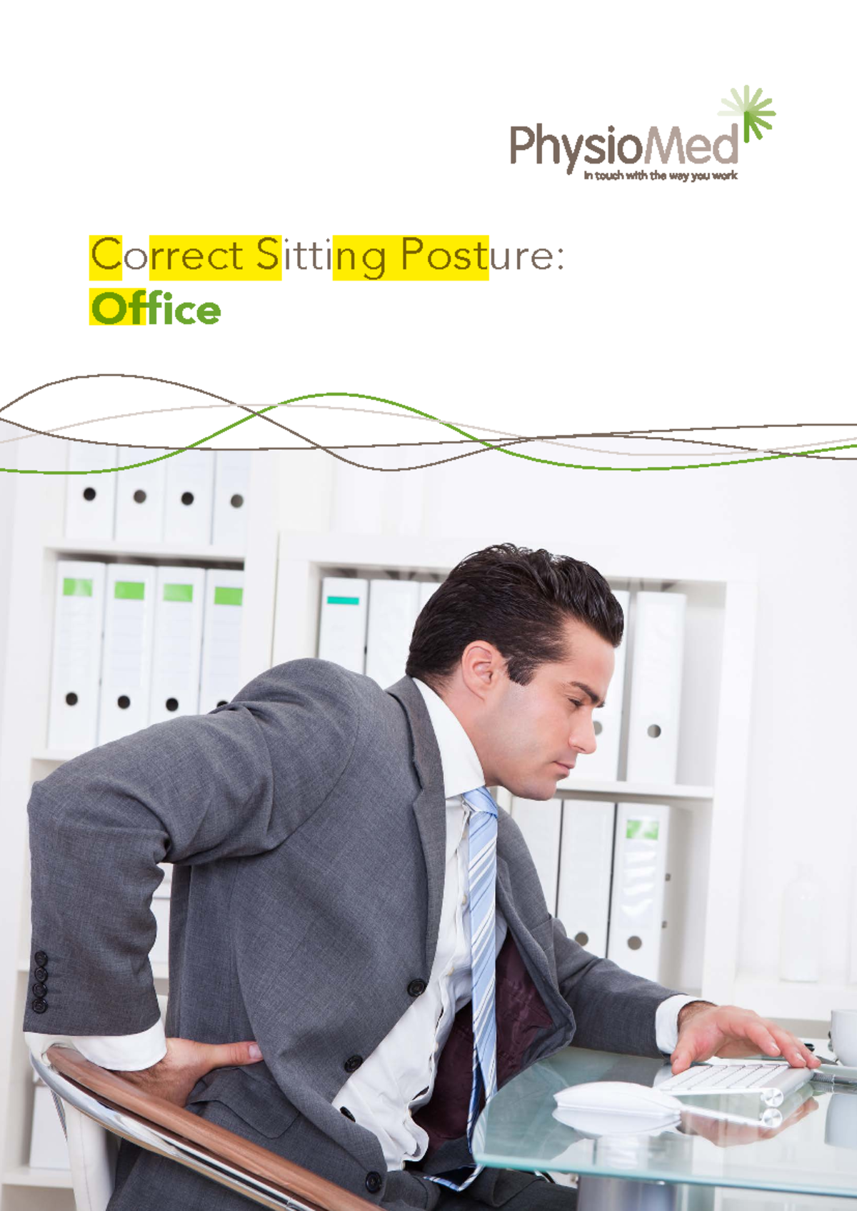 Physiomed Sitting Guide - Correct Sitting Posture Digital - Correct ...