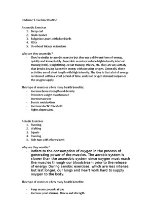 Evidence 2 - EVIDENCE 2 Evidence Objective: "To express clearly ...