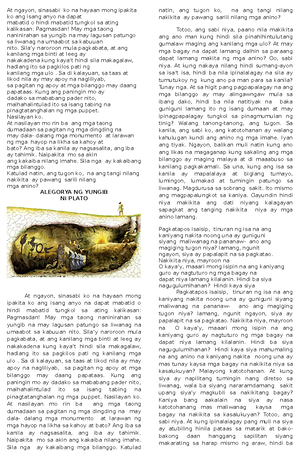 Ang Alaga - Maikling kuwento - Ang Alaga ni Barbara Kimenye Isinalin sa ...