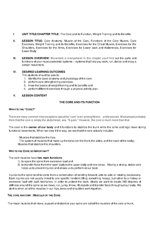 LAS 1 - Learning Activity Sheet - LEARNING ACTIVITY SHEETS (LAS) MAPEH ...