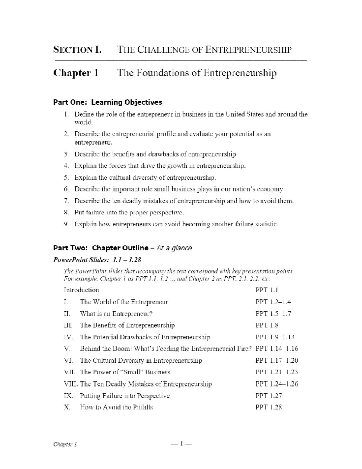 Chapter 1 The Foundations of Entrepreneurship - English essays - Studocu
