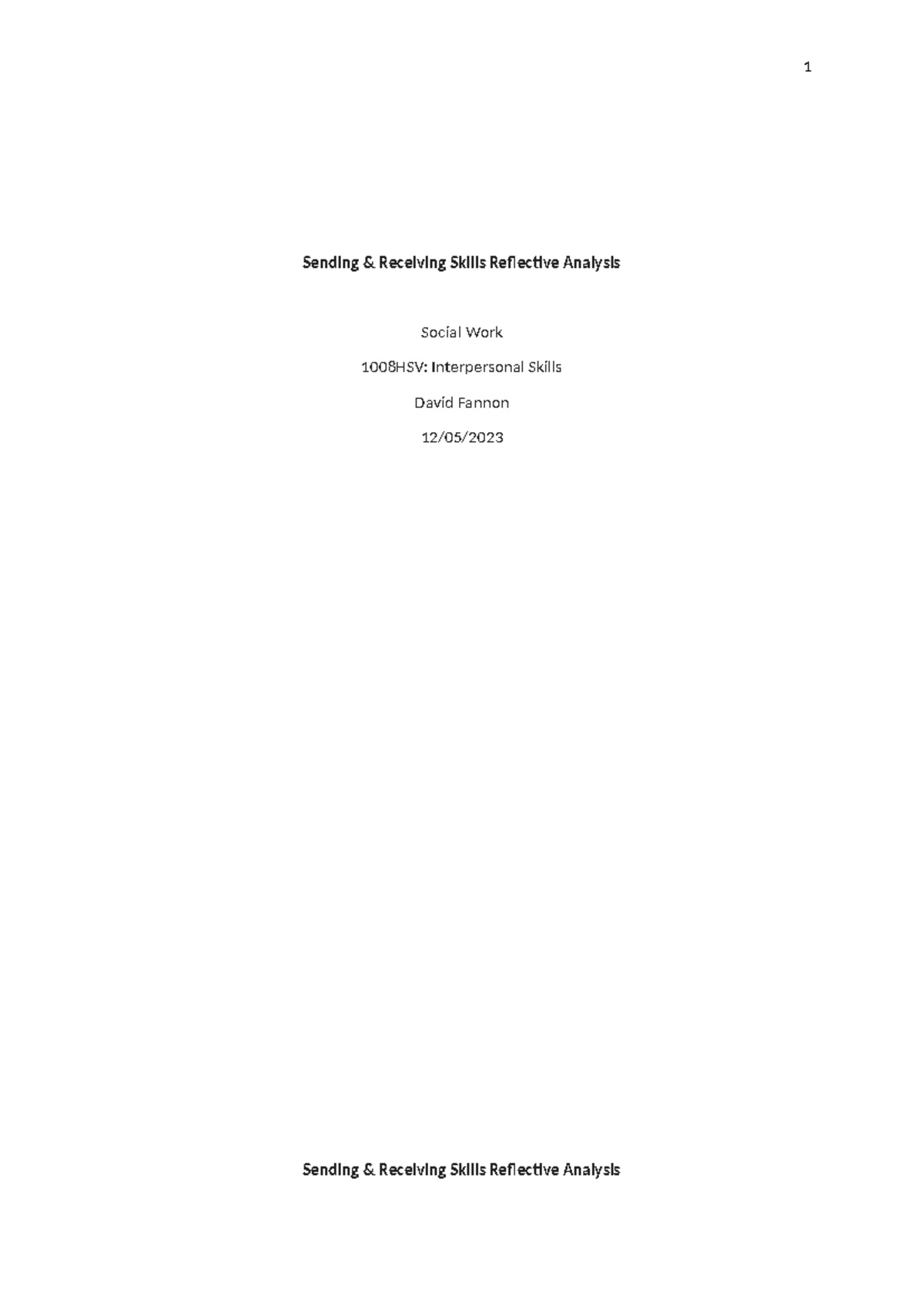 1008HSV A2 - a2 bruh got a 6 on this - Sending & Receiving Skills ...