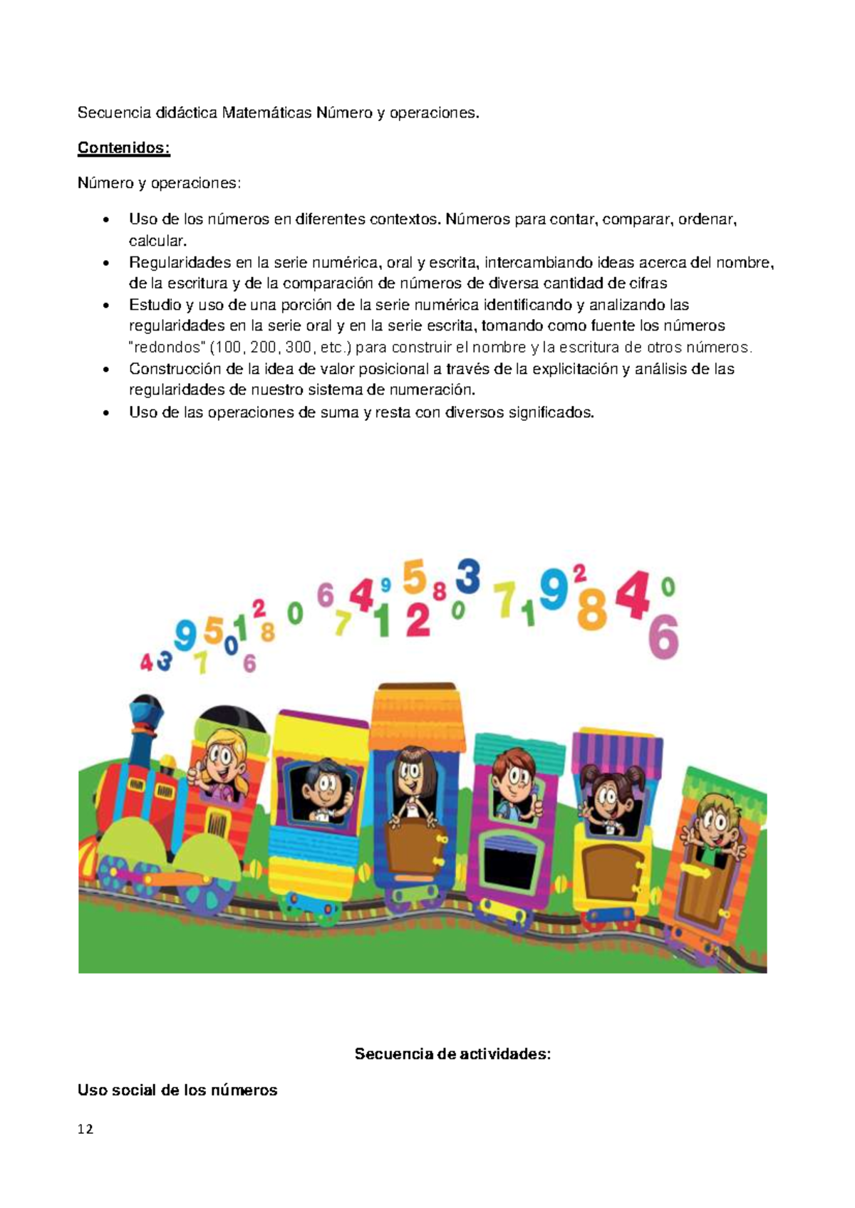 508676332 Secuencia Didactica Matematicas Numero y Operaciones Numeros ...