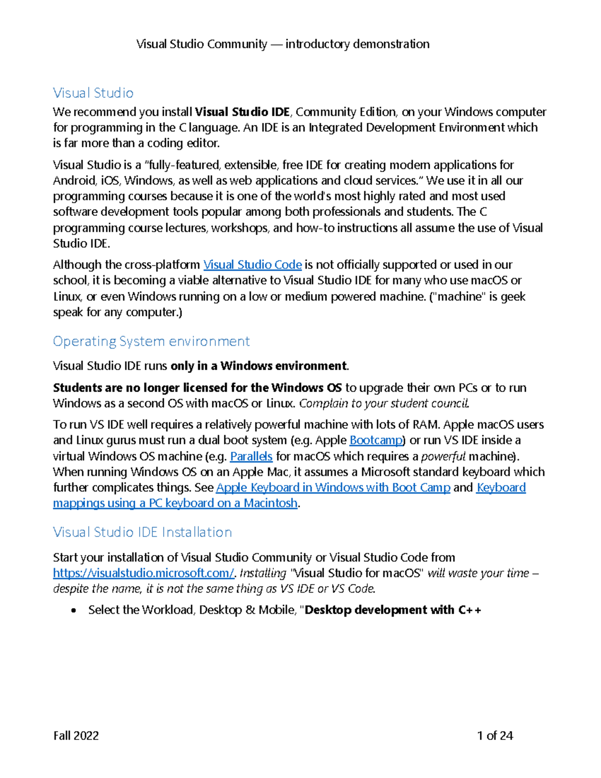 CP4P Visual-Studio-demo - Visual Studio We recommend you install Visual ...