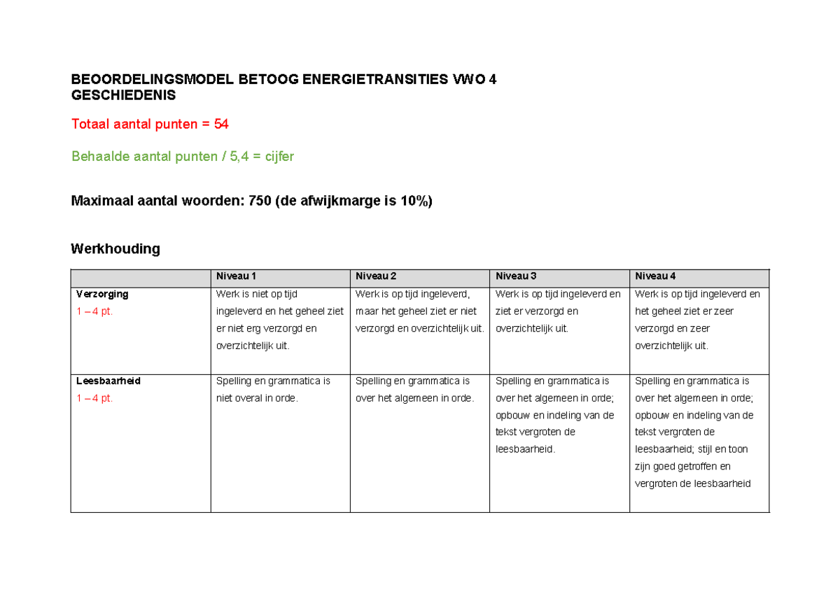22-23 V4 Beoordelingsmodel betoog energietransities - BEOORDELINGSMODEL ...