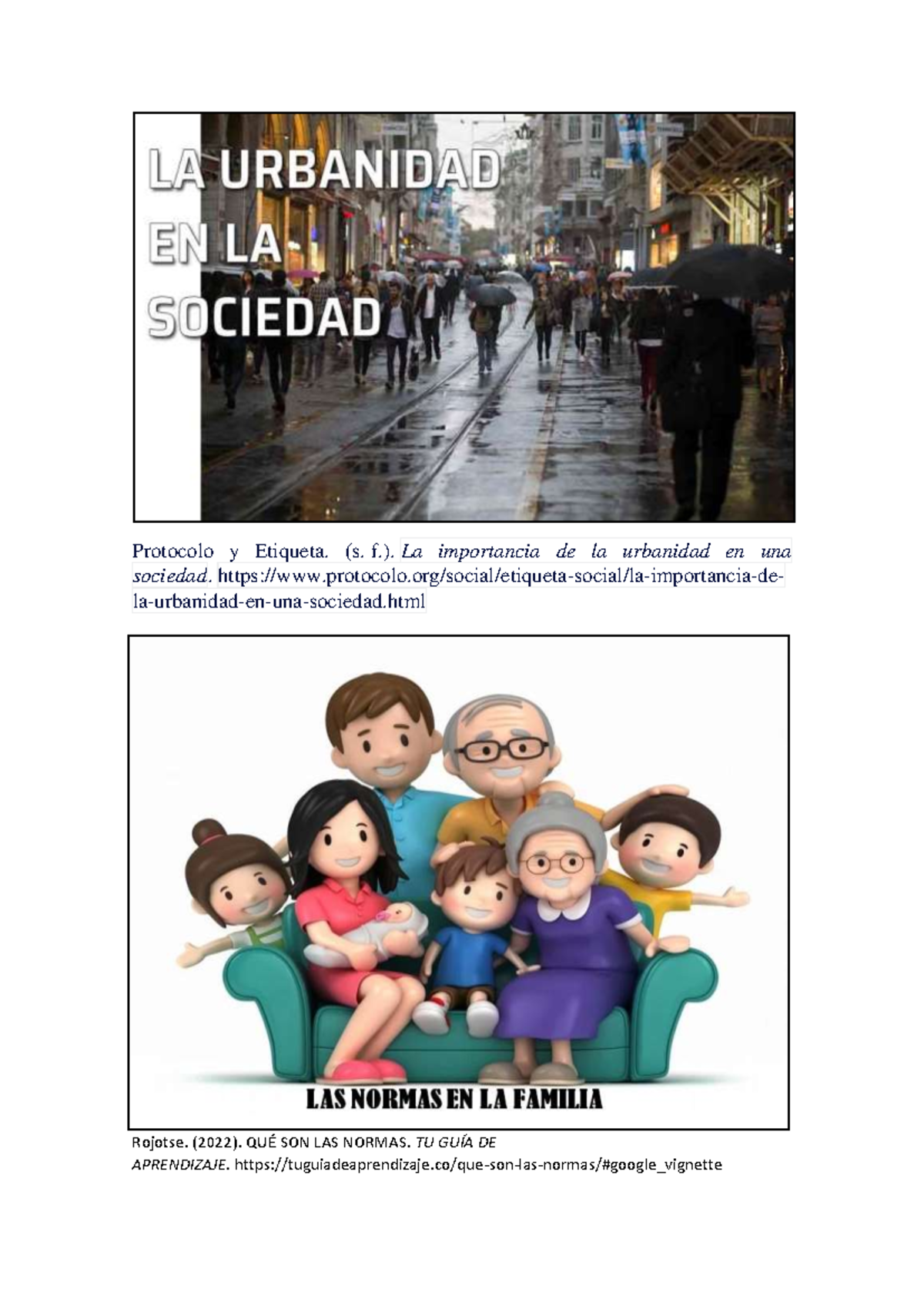 La urbanidad en la sociedad - Protocolo y Etiqueta. (s. f.). La ...