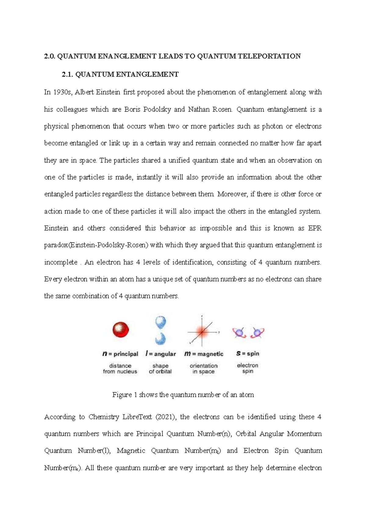 Quantum Entanglement + Quantum Teleportation - 2. QUANTUM ENANGLEMENT ...