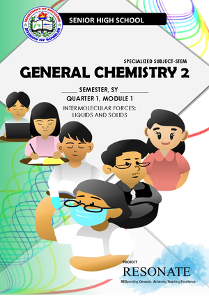 Scribd - i dont know. - Consumer Chemistry Quarter 2 – Module 1 ...