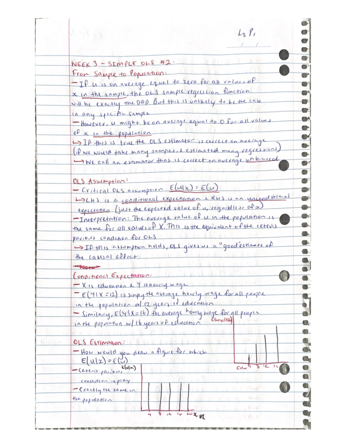 Simple OLS - Introduction to Econometrics - Studocu