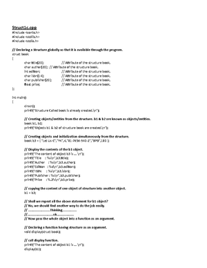 C programming Notes - - Studocu