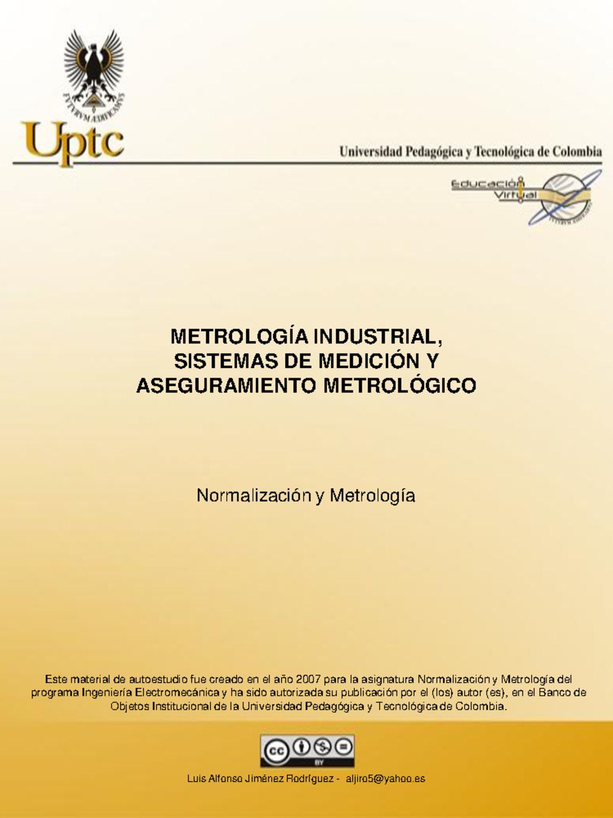 Metrolologo - un formulario super - METROLOGÍA INDUSTRIAL, SISTEMAS DE ...