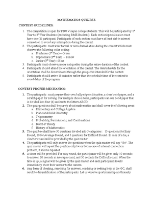 Upcat Mathematics Practice Questions Set 2 - UPCAT Mathematics Practice ...