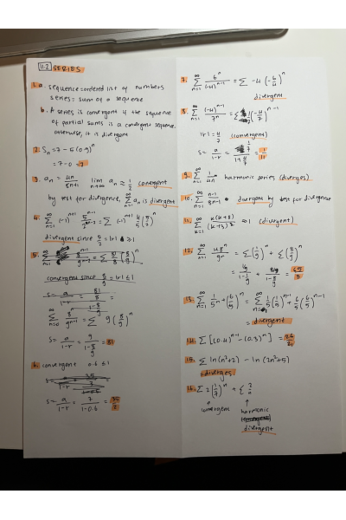 Chapter 11.1 Homework assignment answers - MATH 152 - Studocu