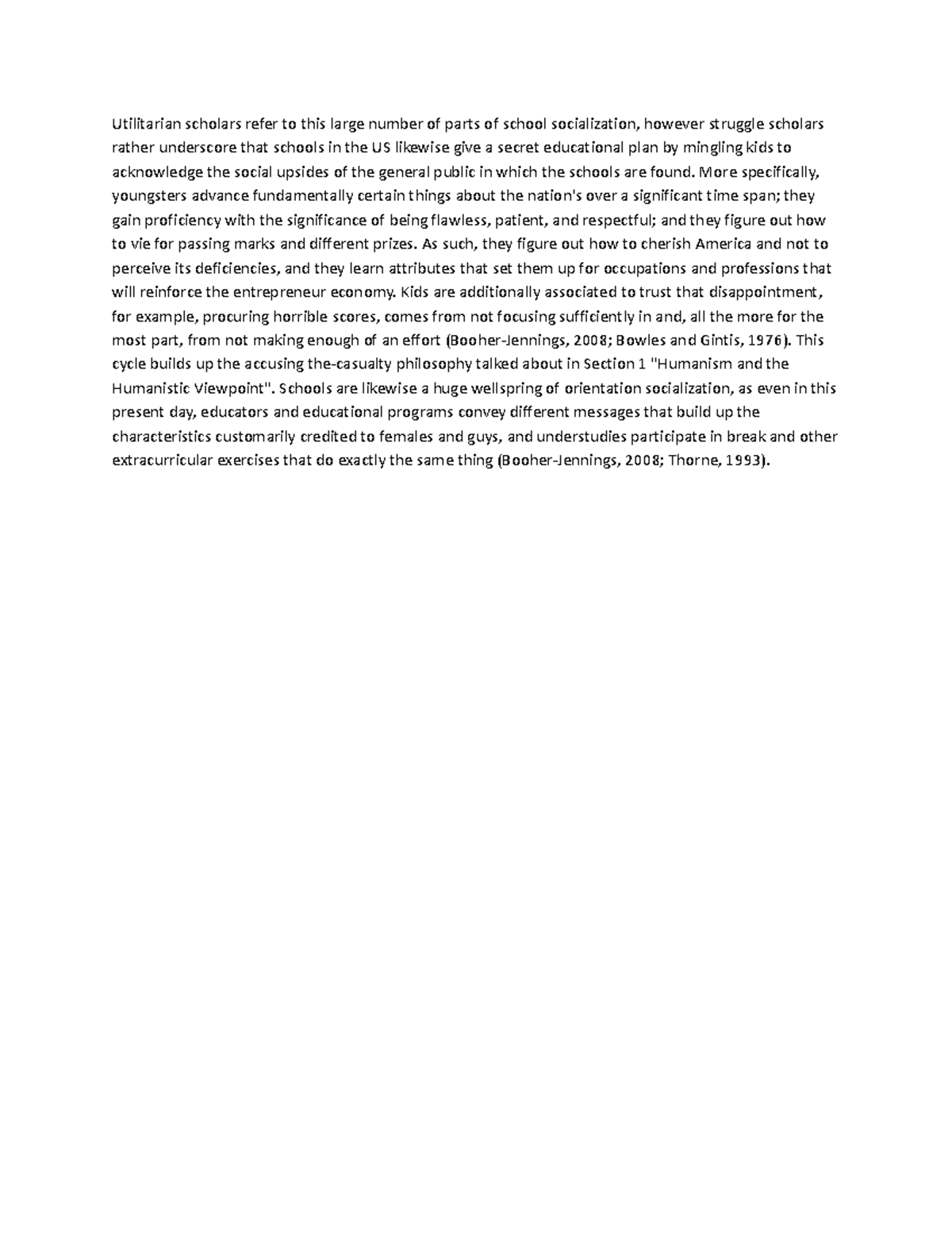 Utilitarian scholars refer to this large number of parts of school ...