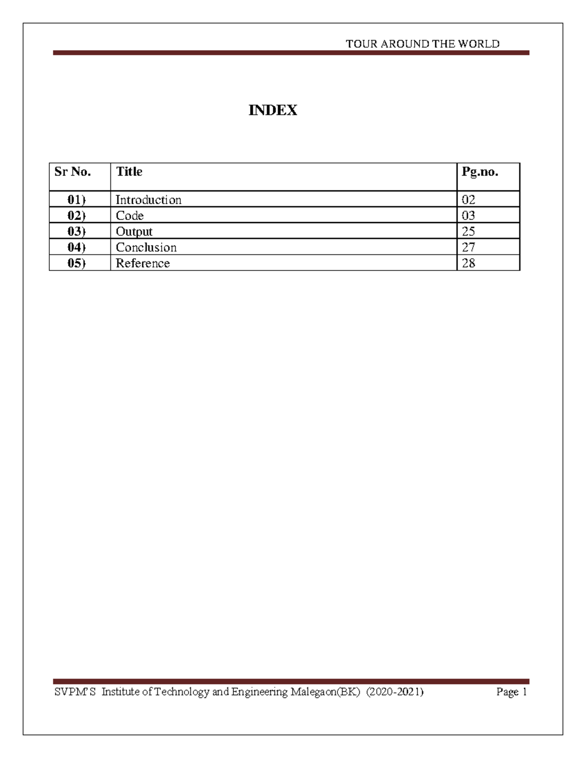 CSS Micro Project-converted - INDEX Sr No. Title Pg. 01) Introduction ...