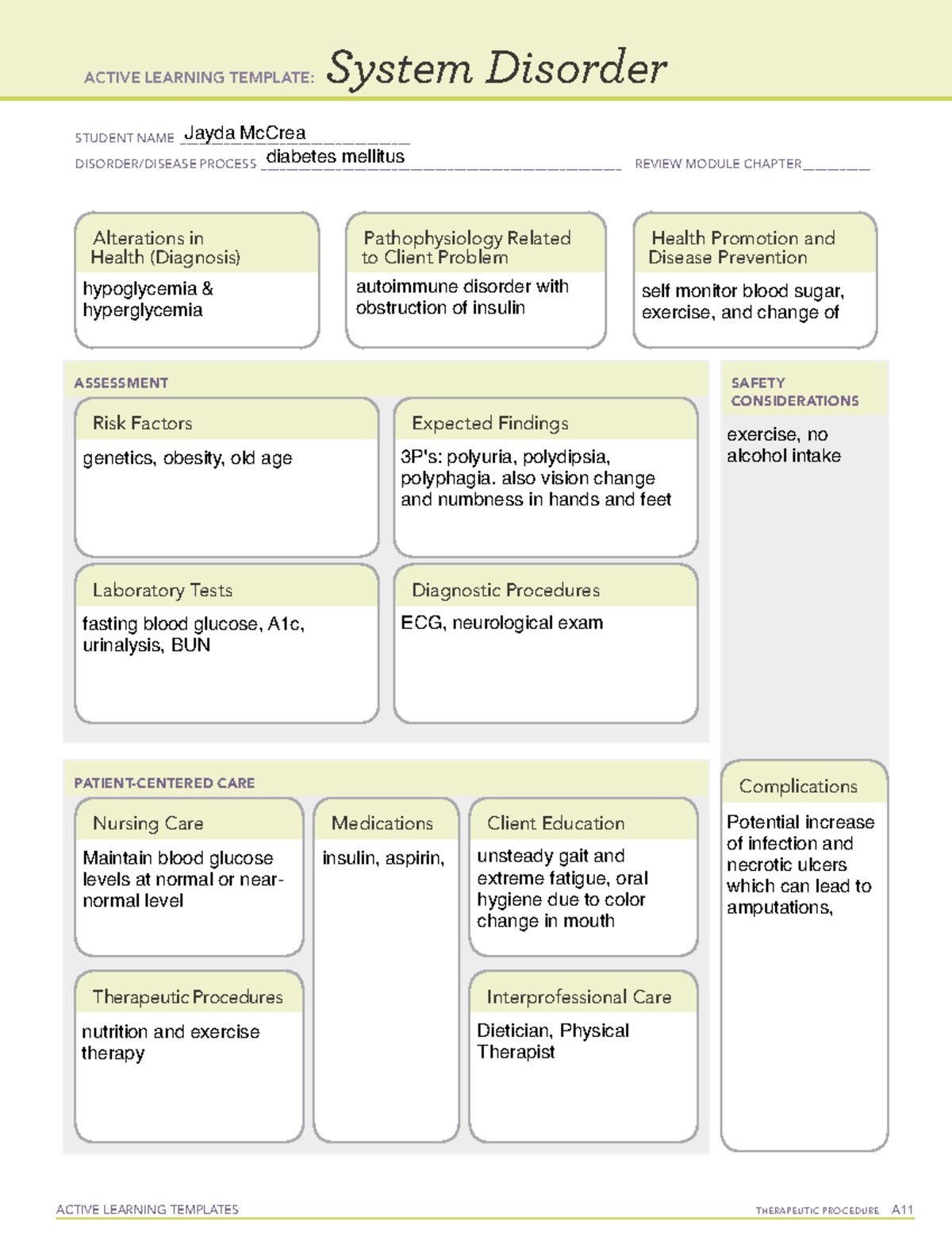 Active Learning Template Diabetes M(1) 2 - ACTIVE LEARNING TEMPLATES ...