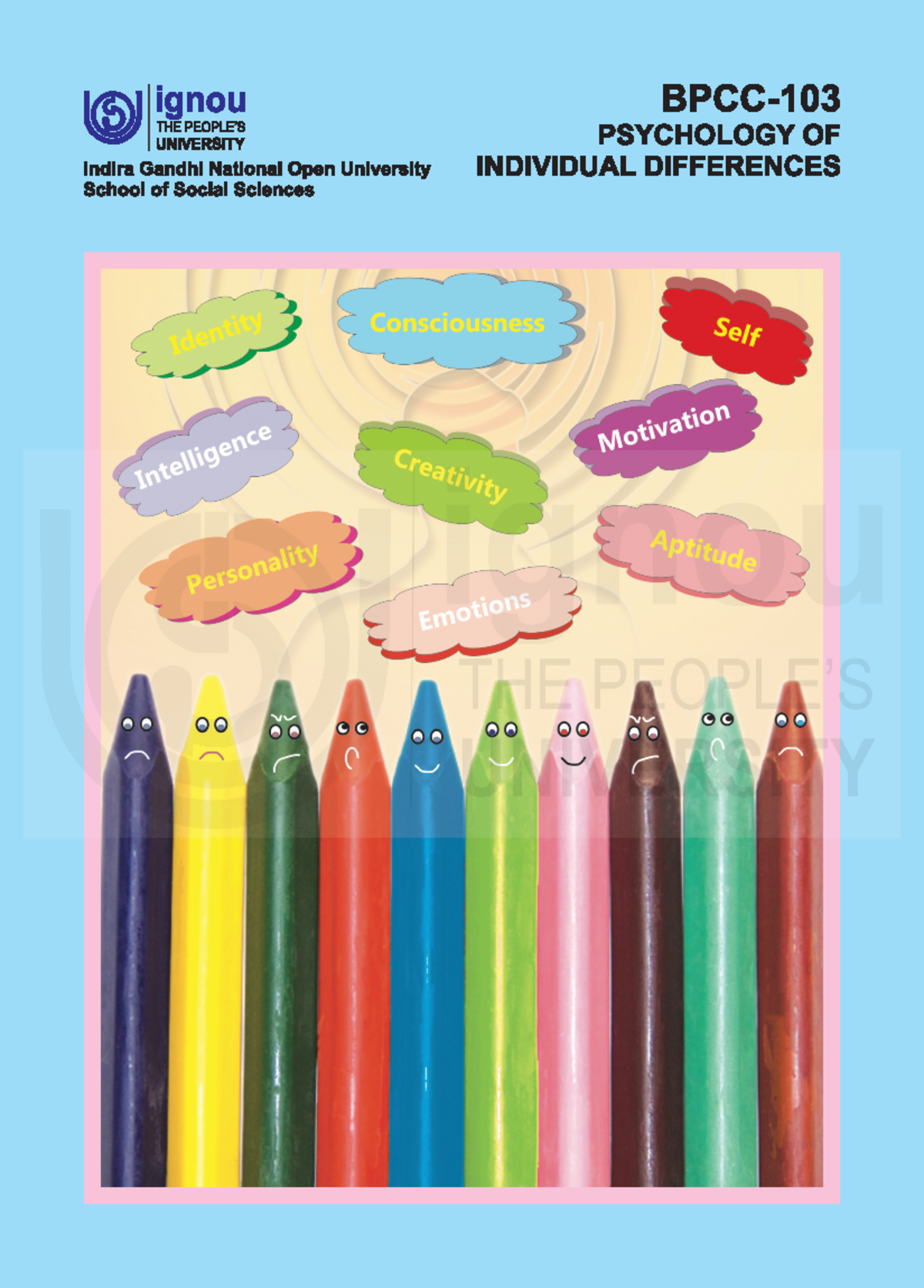 Psychology of individual differences - Course Contents Pages Course ...