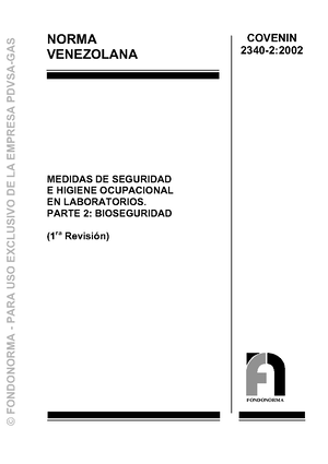 Covenin 474-97 - Guía - NORMA VENEZOLANA REGISTRO, CLASIFICACIÓN Y ...