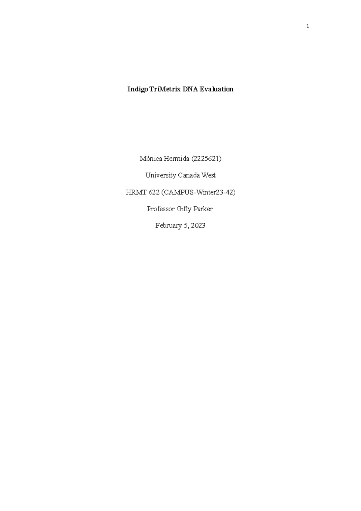 105072 Monica Raquel Hermida Vera Indigo Tri Metrix 2350623 2022977812 ...