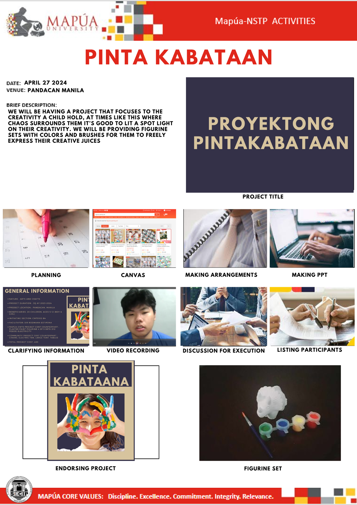 Pinta kabataan - project proposal - PLANNING CANVAS PINTA KABATAAN ...