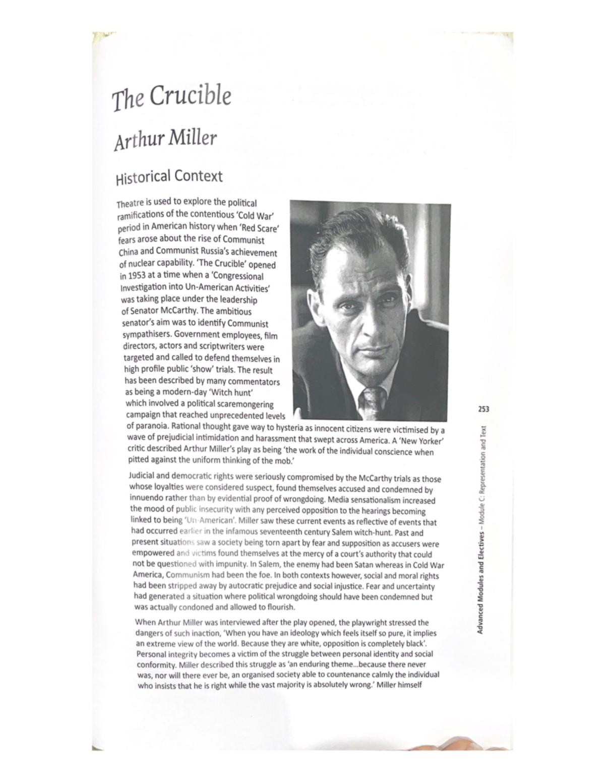 The Crucible Notes - Studocu