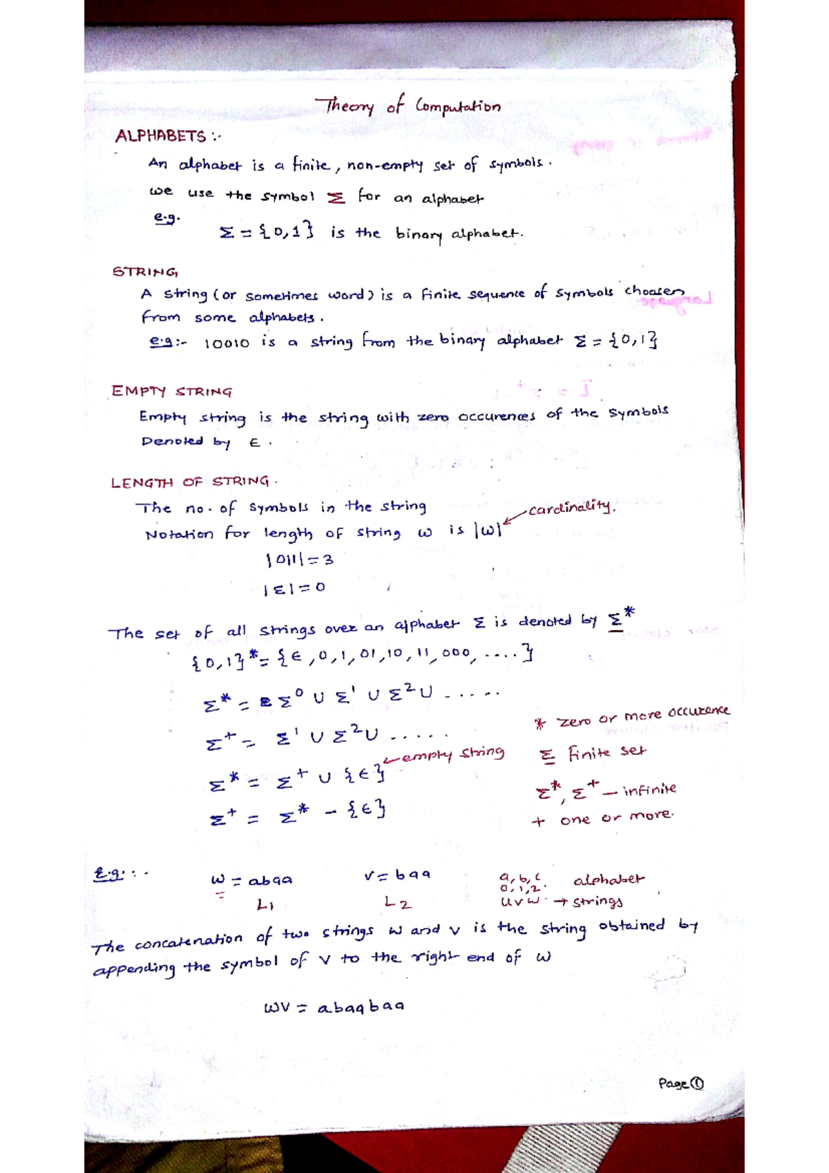 TOC-notes-by-Ajay-Sir removed - Theory of Computation ALPHABETS :- An ...