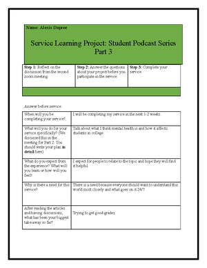 UNIV Midterm Project Assignment Sheet S22 - Midterm Project Information In lieu of an exam, UNIV ...