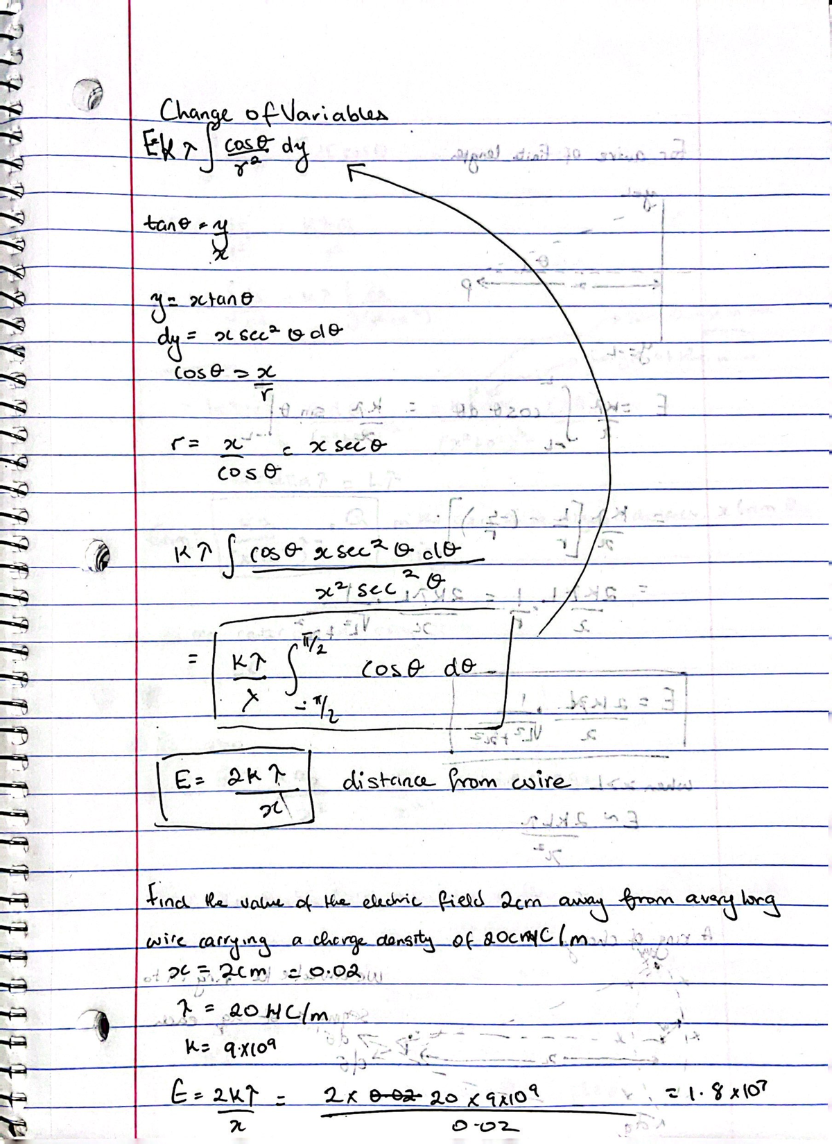 Phys 2326 wk 3 - calculations on electric fields - PHYS 2326 - Studocu