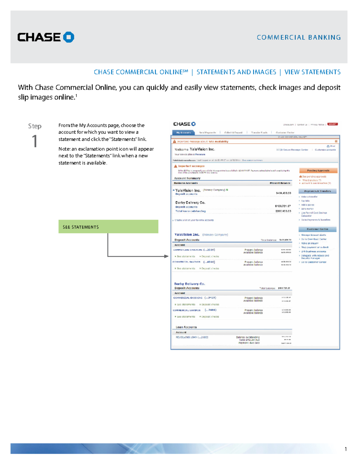 Bank statement - Bank statemenet - C O M M E R C I A L B A N K I N G ...