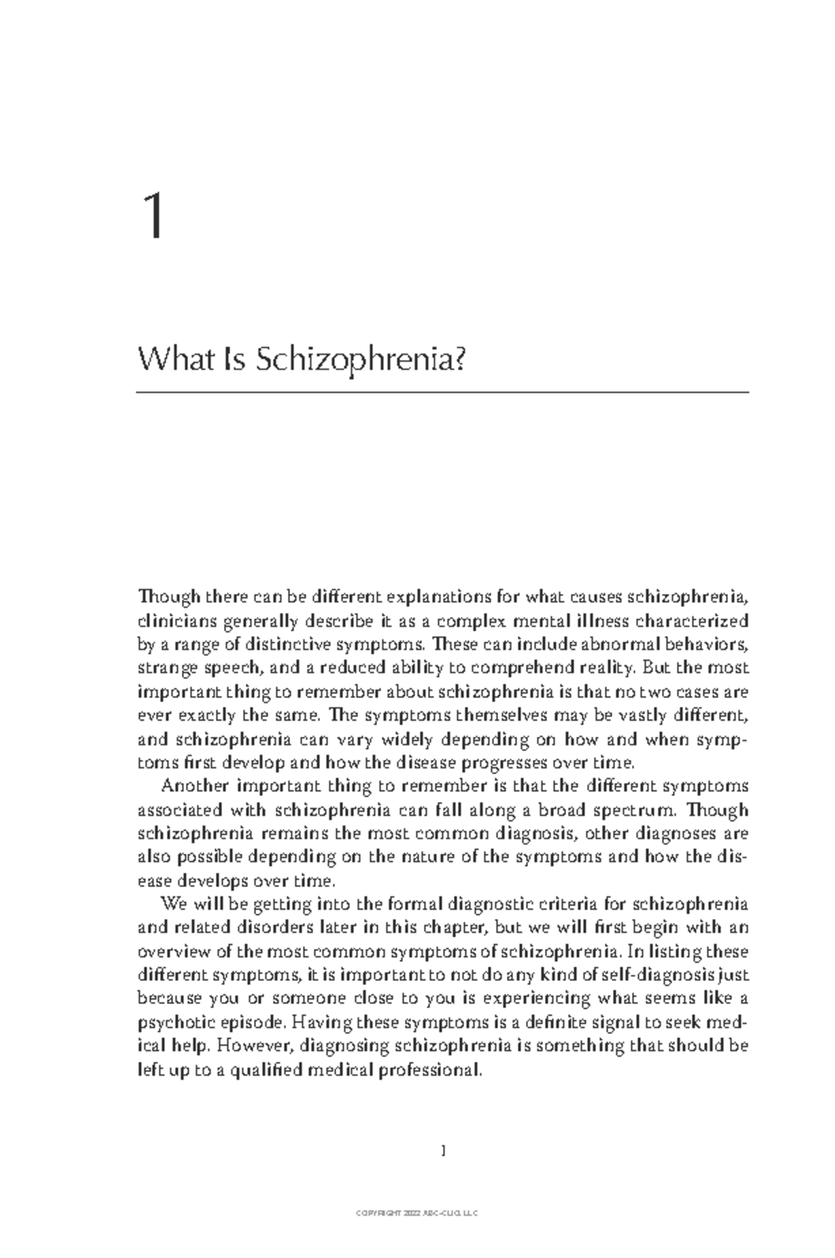What Is Schizophrenia - Mental disease - 1 1 What Is Schizophrenia ...