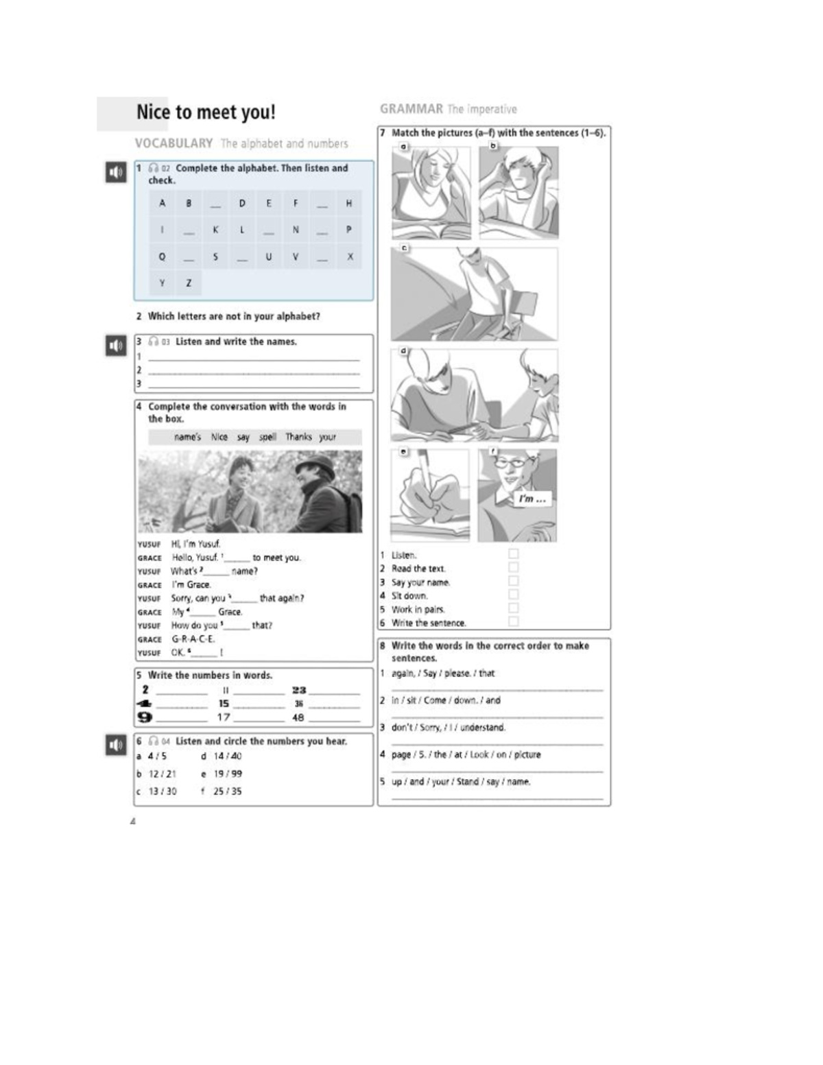 Workbook Activities - English class - Cambridge - Studocu