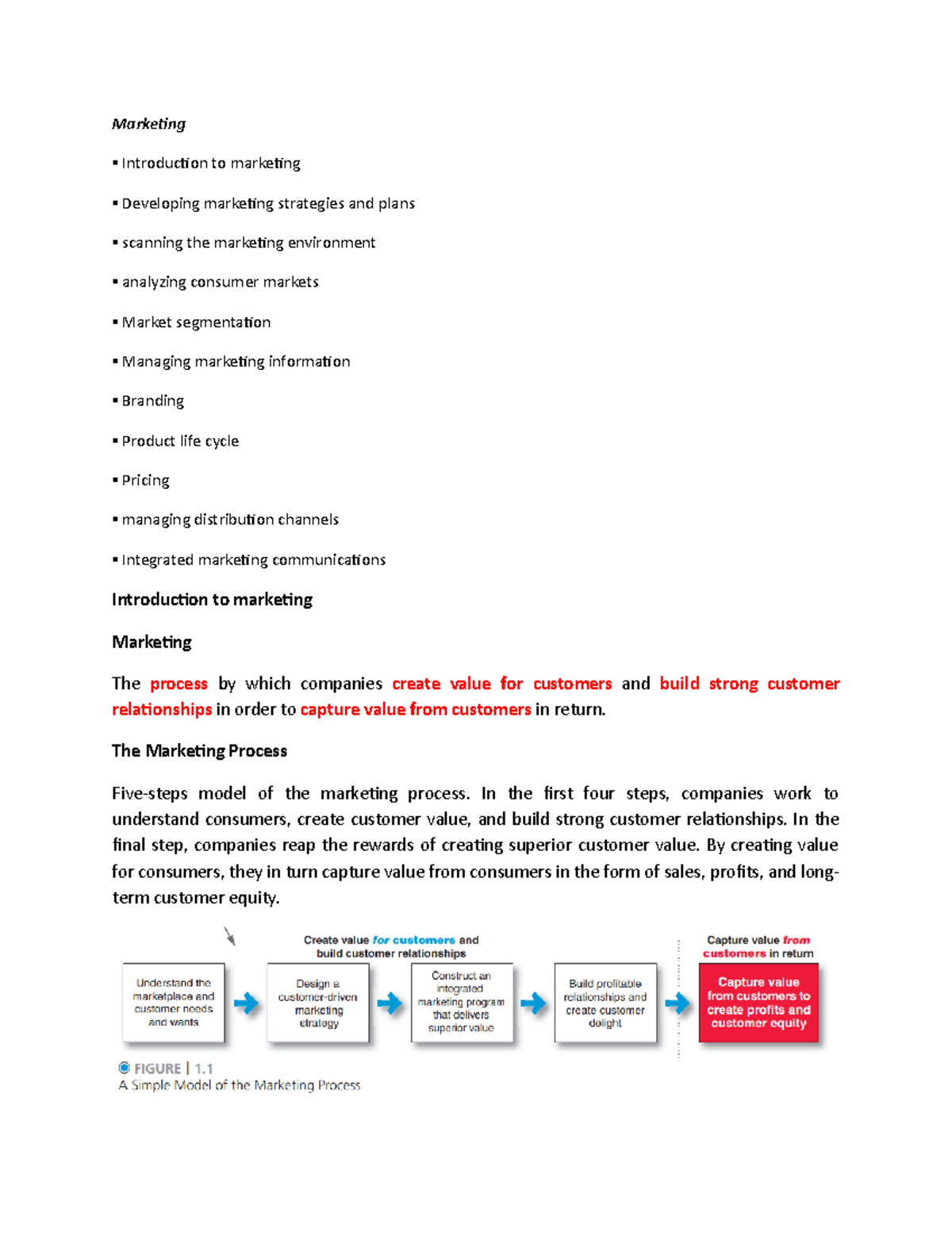 Marketing - Marketing Introducton to marketng Developing marketng ...