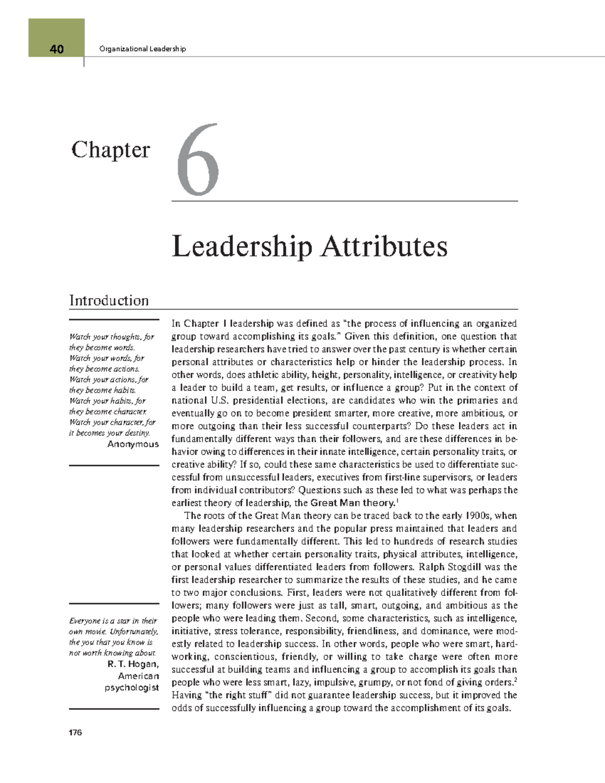 Chapter 6 - Course work - 176 6 Chapter Introduction In Chapter 1 ...